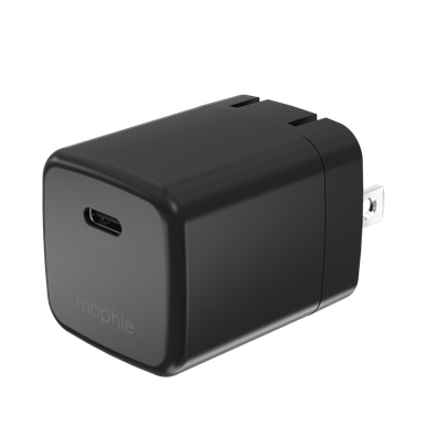 essentials GaN 35W USB-C PD wall adapter | wall charging, Black