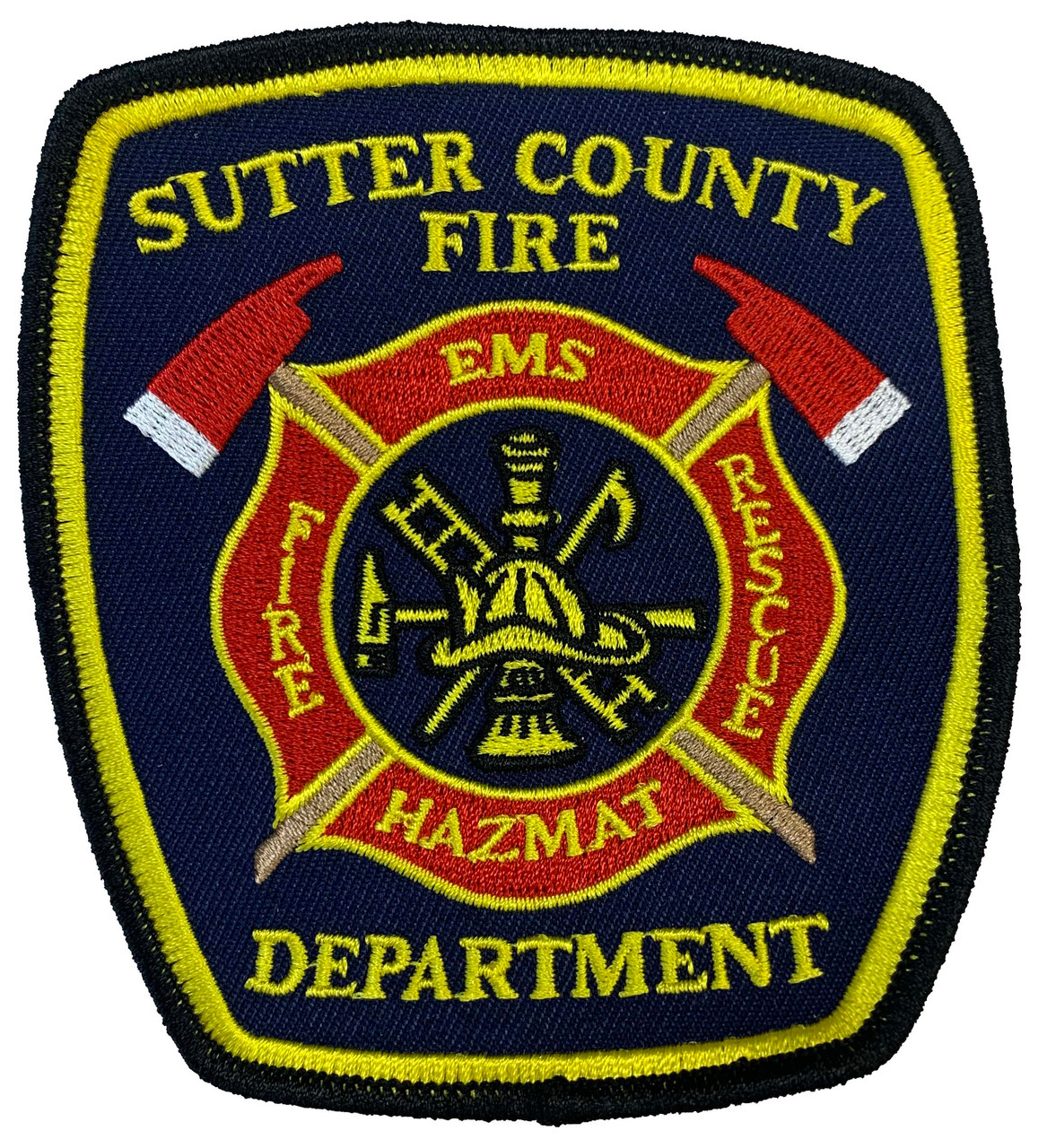 Sutter County Fire Patch (Pair)