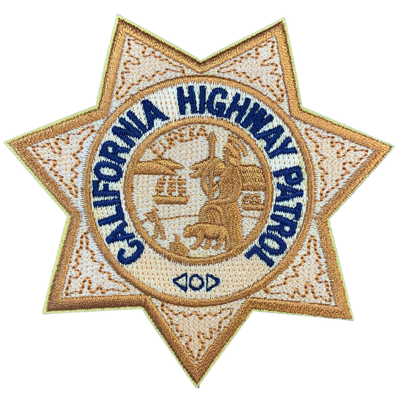 California Highway Patrol Star Patch