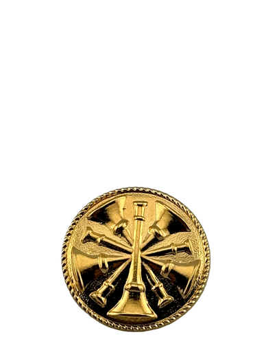 Blackinton Chief Five Raised Crossed Bugles – Gold Finish Rank Insignia