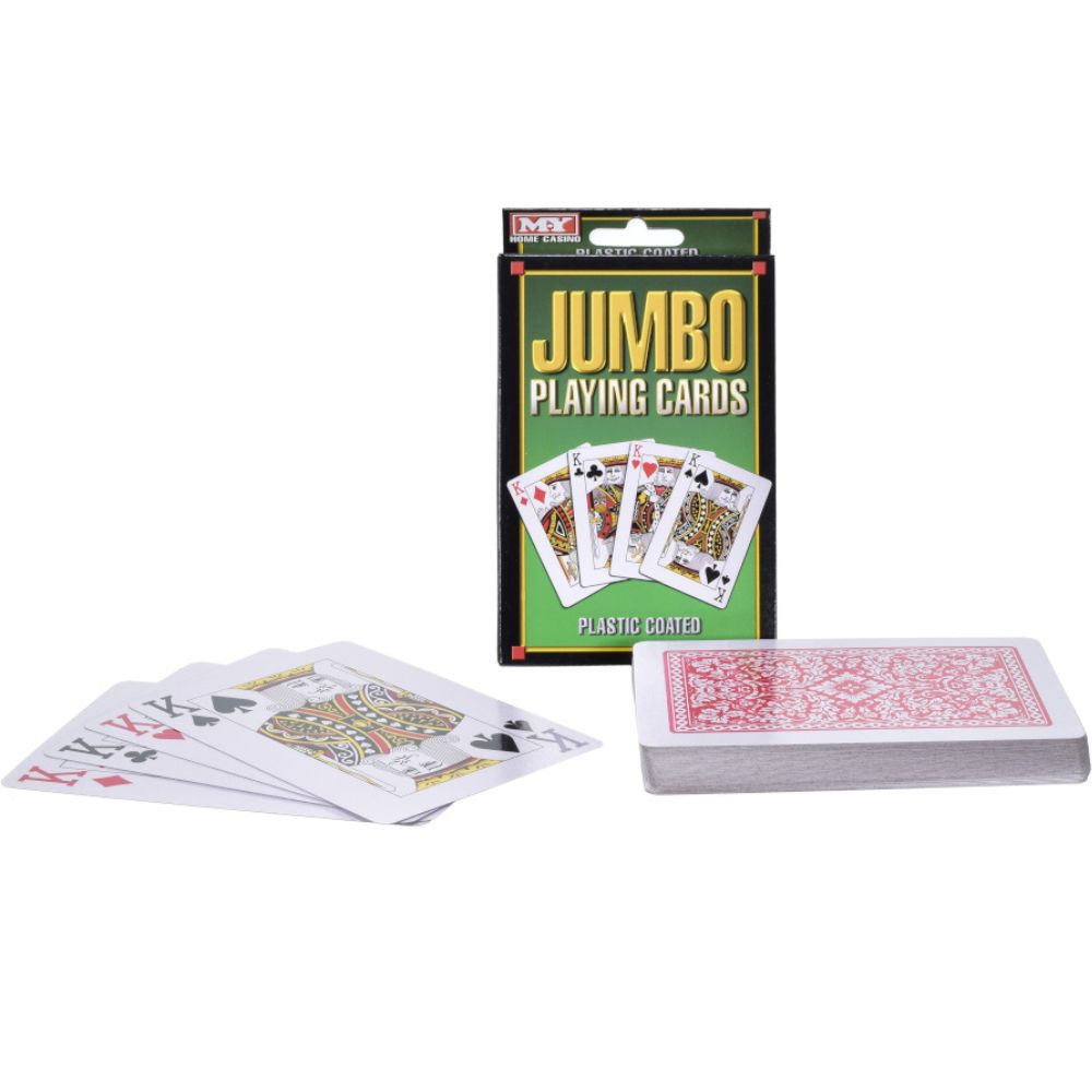 kandy toys Jumbo Plastic Coated Playing Cards