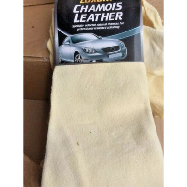 Car-Pride Luxury Chamois Leather Car Cleaning Cloth - (30 by 40cm)