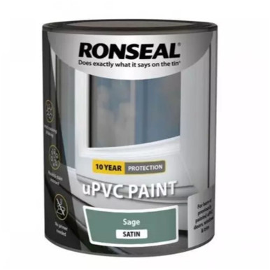 Ronseal Upvc Paint - Sage Satin - 750ml
