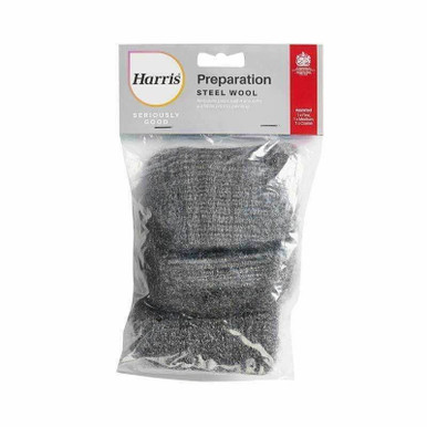 Harris Seriously Good Steel Wool - 3 Pack Assorted