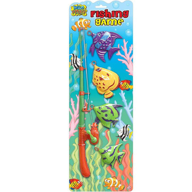 kandy toys Hello Fishy Fishing Game With 4 Fish (5 Pieces)