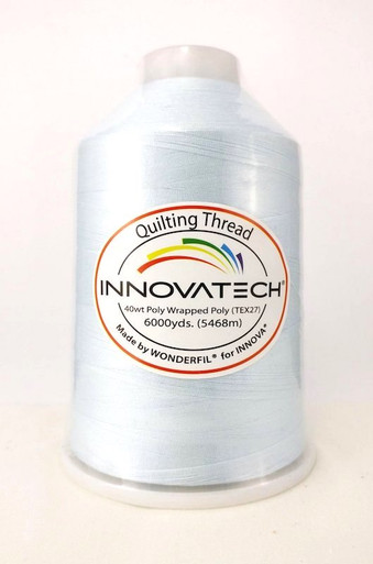 INNOVAtech Thread 6,000 Yard Cone - Ice - TopsInnova.com