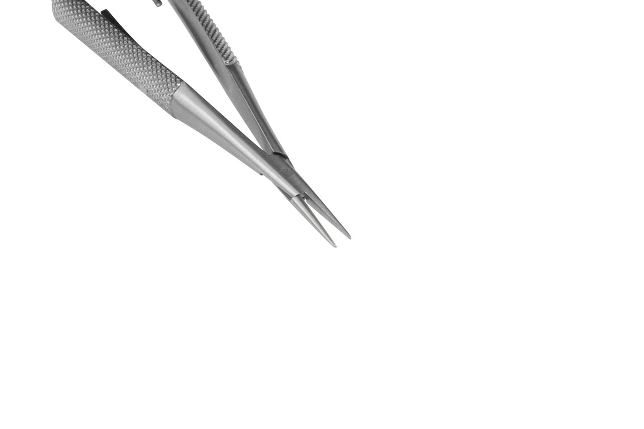 Baby Barraquer Needleholder Straight with lock - accuspire