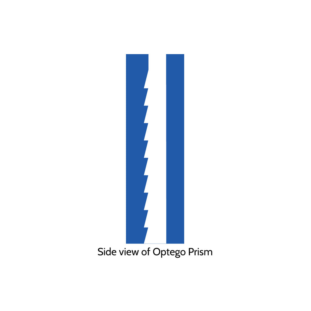 Optego Fresnel Stick-On Prisms (Sizes 1-35 Diopters) - accuspire