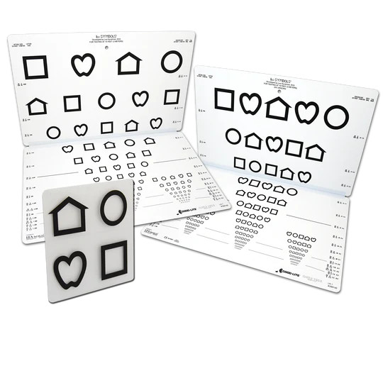 LEA SYMBOLS® 15 Line Folding Chart Set (25% and 100% Spacing) - accuspire