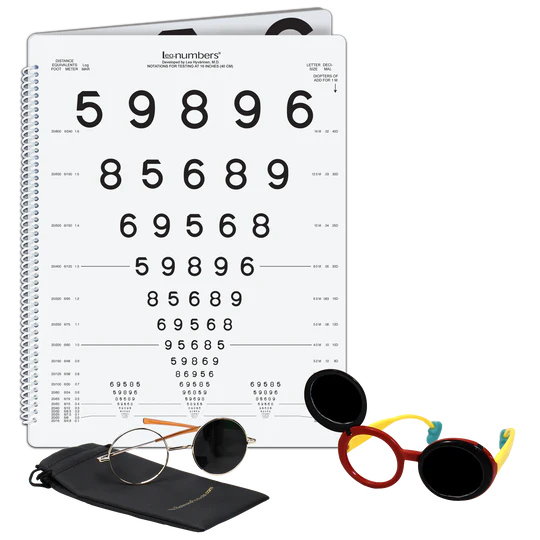 LEA NUMBERS® Low Vision Book - accuspire