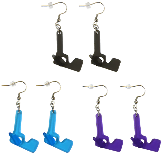 GL Spectacle Occluder Earrings - accuspire