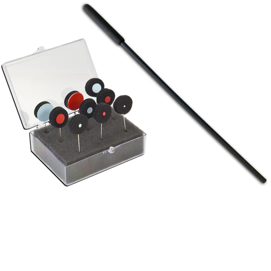 GL 9 Pc Tangent Screen Test Object Set with 18" - accuspire