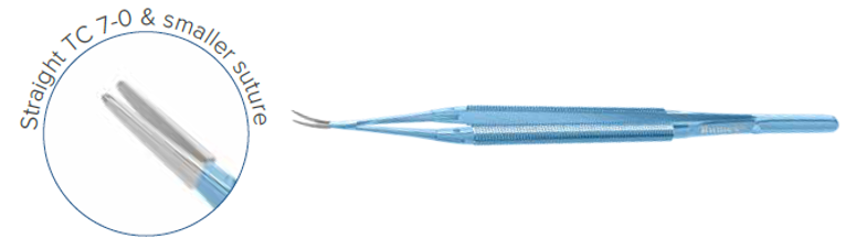 SYNAPSE DOUBLE-ACTION Needle Holders: Delicate, Straight, TC Coated ...