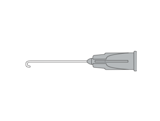 J Cannula Needles, 23G, 25G & 27G, Box of 10 - accuspire