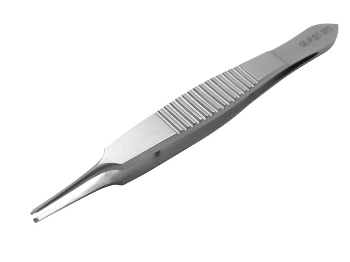 Lester Fixation Forceps, 1x2 Teeth 9 Cm - Ophthalmic Instruments