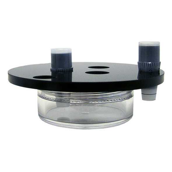 Tonometer Tip Cleaning Station with drying ports - accuspire
