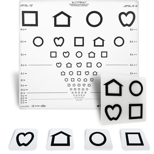 LEA SYMBOLS® 10 Line Wall Chart Set - accuspire