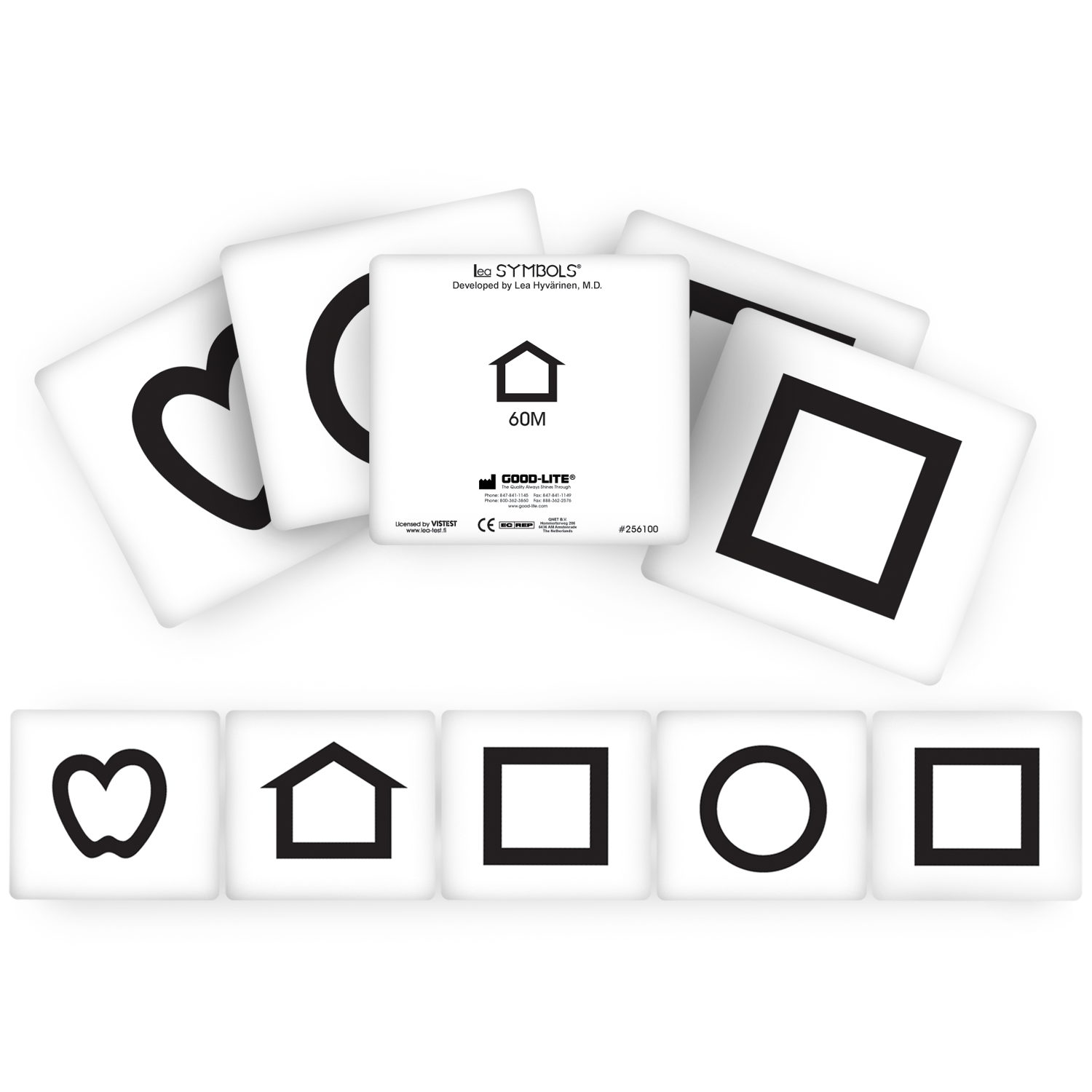 LEA SYMBOLS® Low Vision 60M & 40M Cards - accuspire