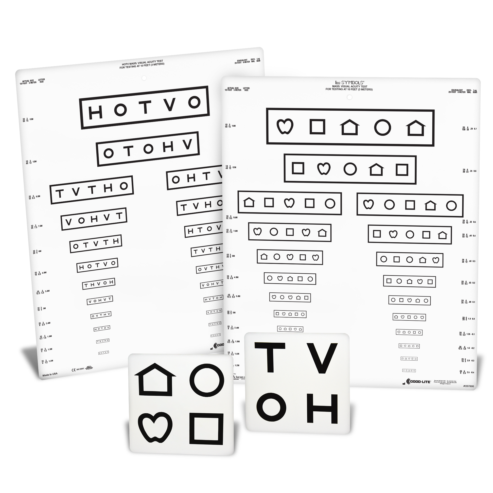 LEA SYMBOLS®/HOTV MASS Chart Set - accuspire