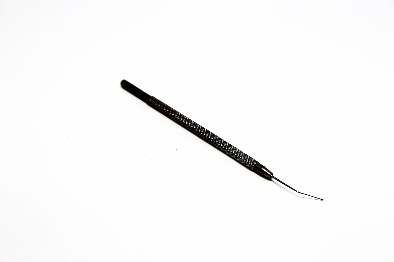 Iris Repositor 10mm Angled Tip, Stainless Steel - accuspire
