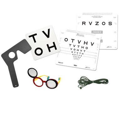 AAPOS Vision Screening & Distance Charts (HOTV/Letters) - accuspire