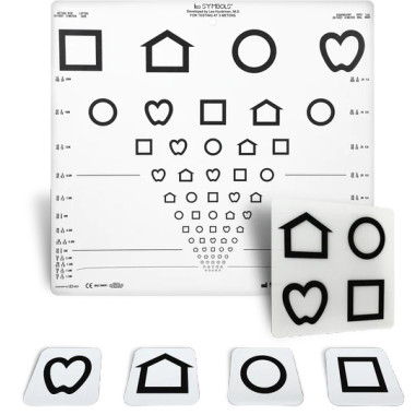 LEA SYMBOLS® 10 Line Wall Chart Set - accuspire