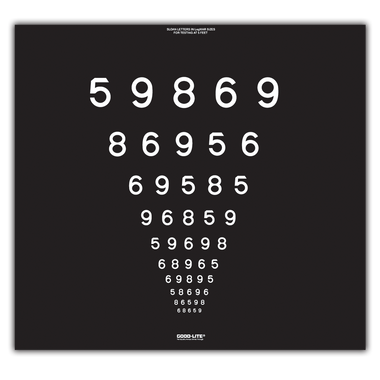 LEA NUMBERS® Macula Chart - accuspire