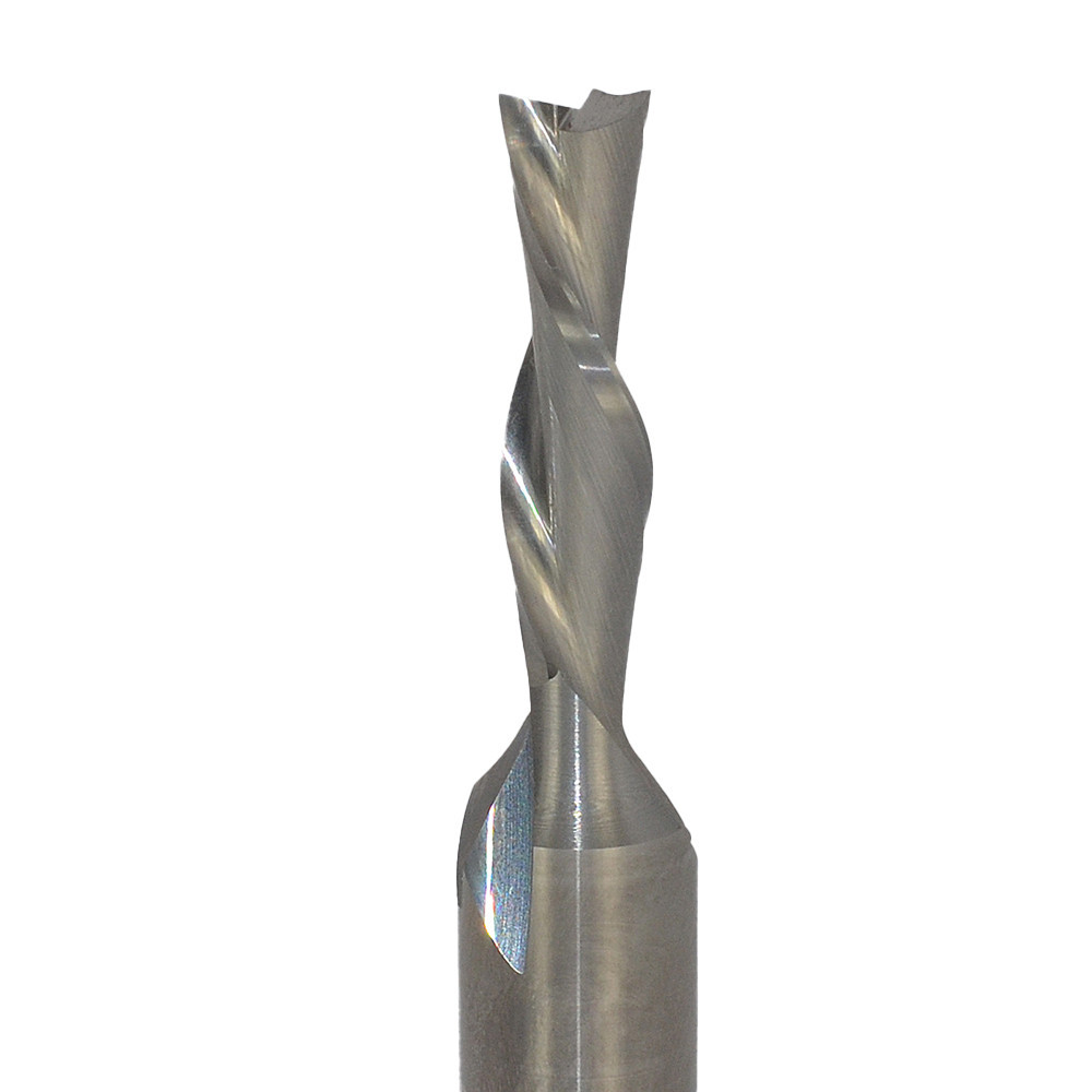 Solid Carbide Downcut Router Bit, 2 flute, 5/16