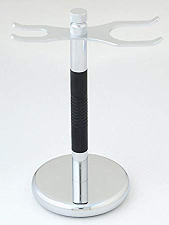 Shaving Brush and Safety Razor Stand by Shave Classic, Stainless Steel ...