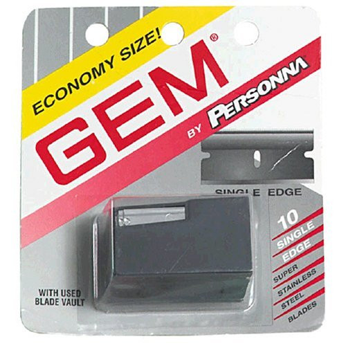 GEM Gem Single Edge Blades 10's - Razors Direct