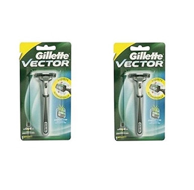 Vector Plus Razor Handle (Pack of 2) - Razors Direct