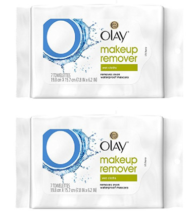 Olay Makeup Remover Wet Cloths - 7 ct (2 Pack) - Razors Direct