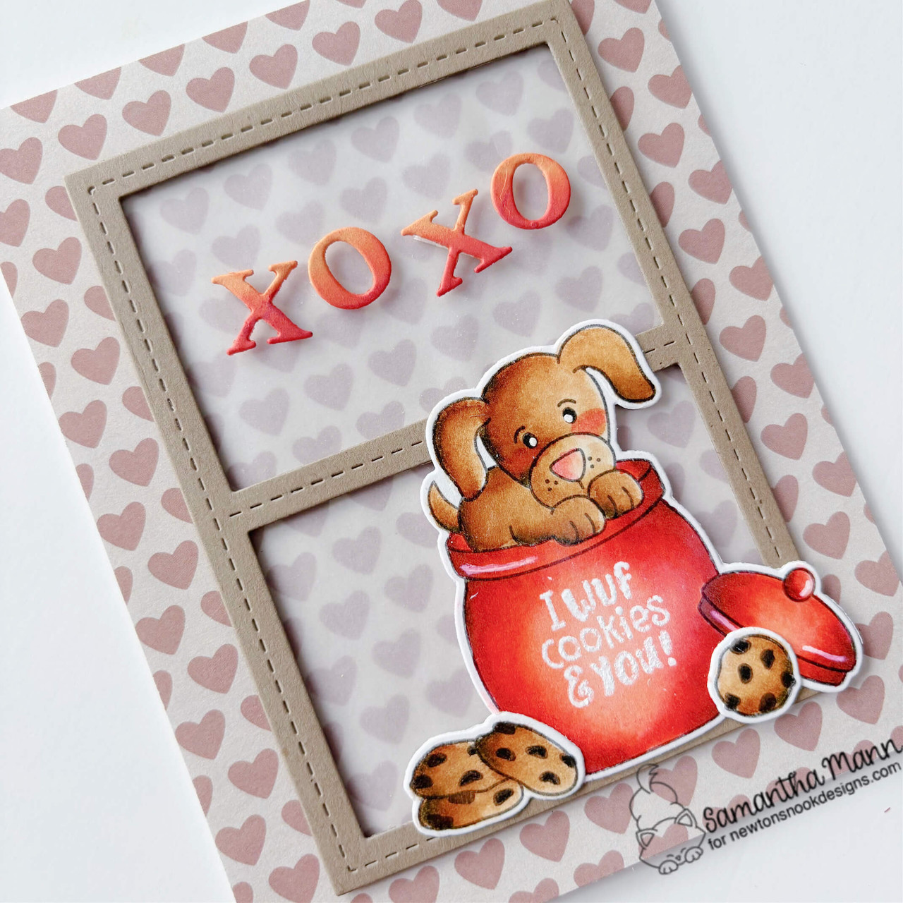 Valentine Word Trio Die Set