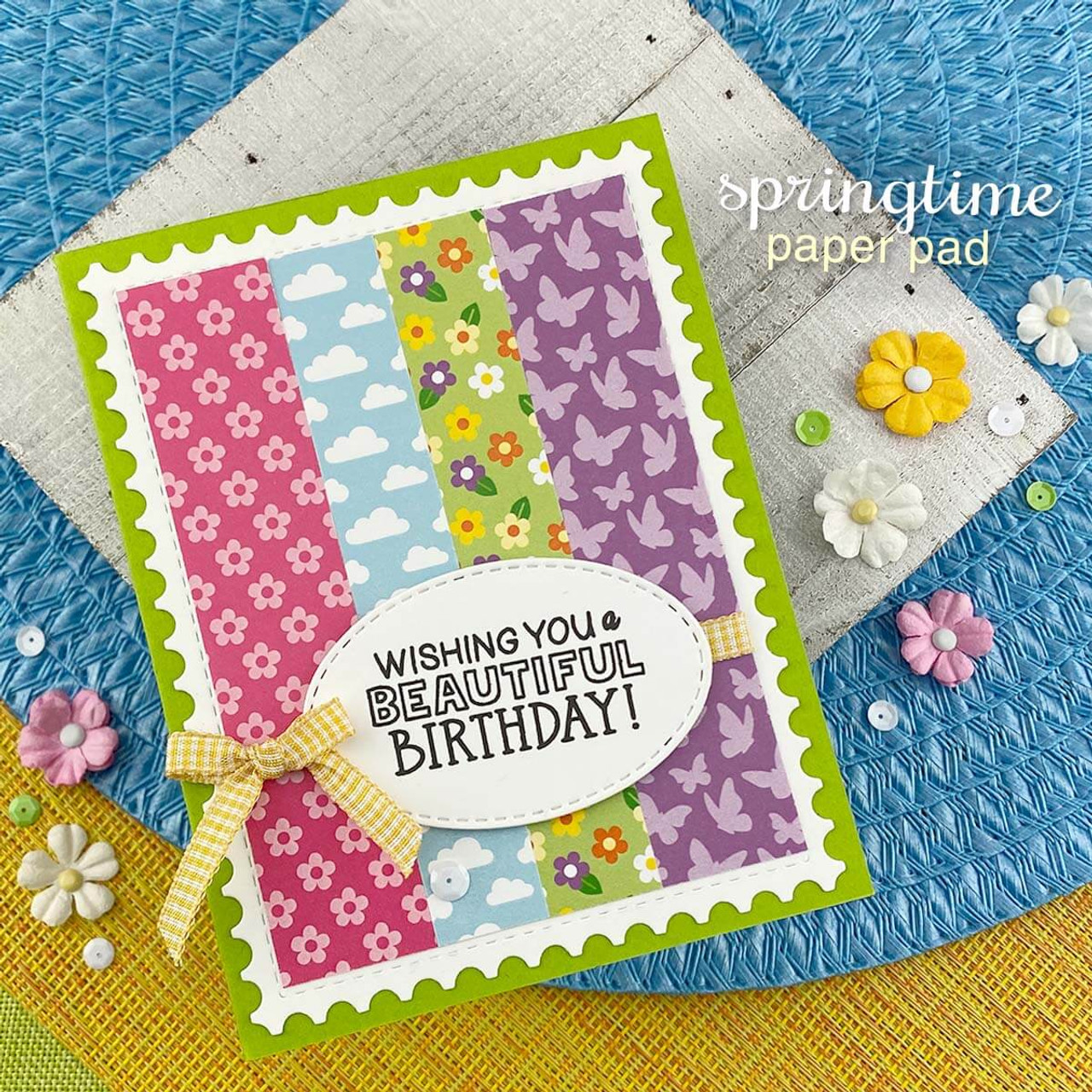 Springtime Paper Pad - Newton's Nook Designs