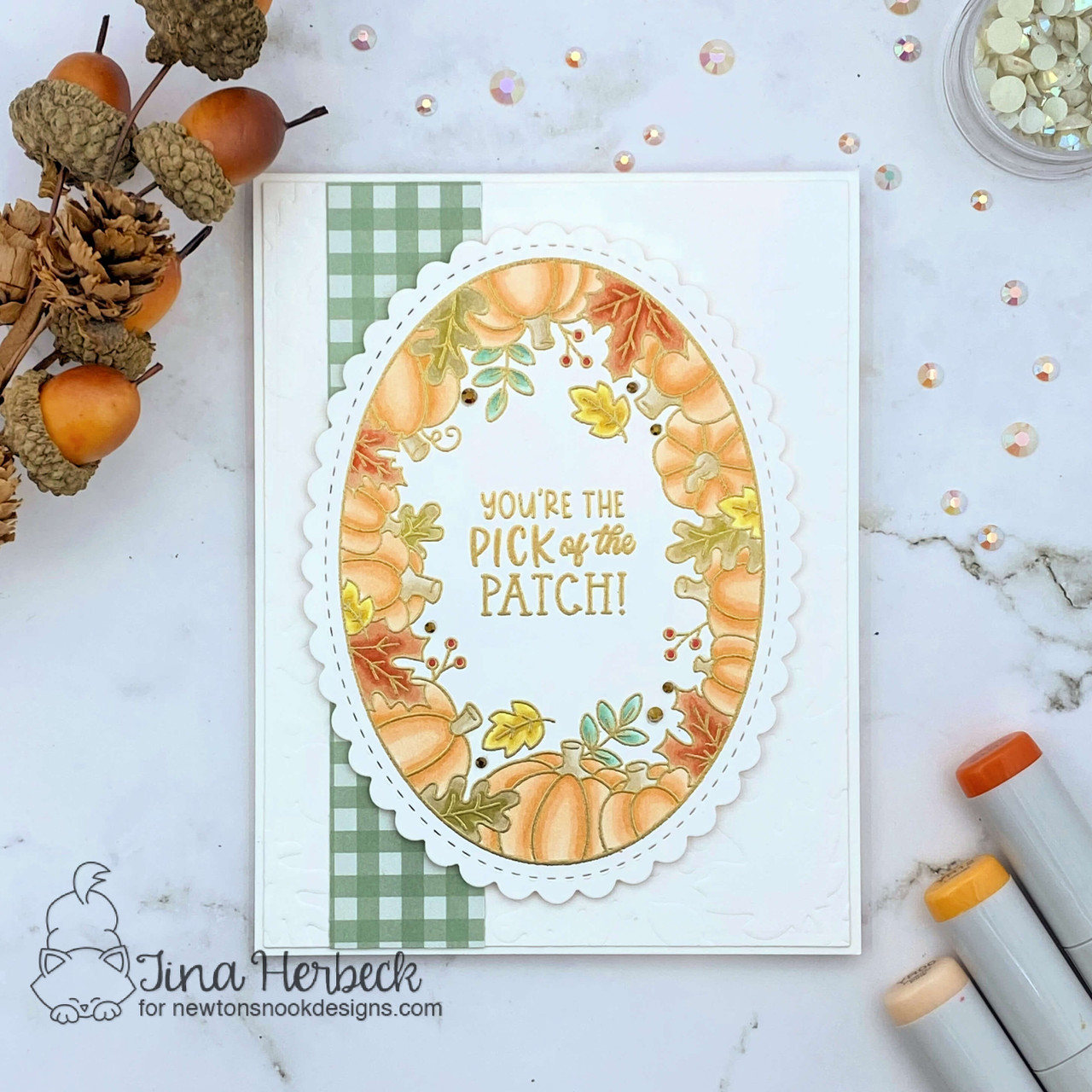 Autumn Oval - Newton's Nook Designs