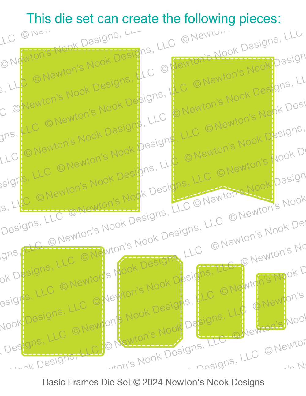 Basic Frames Die Set - Newton's Nook Designs