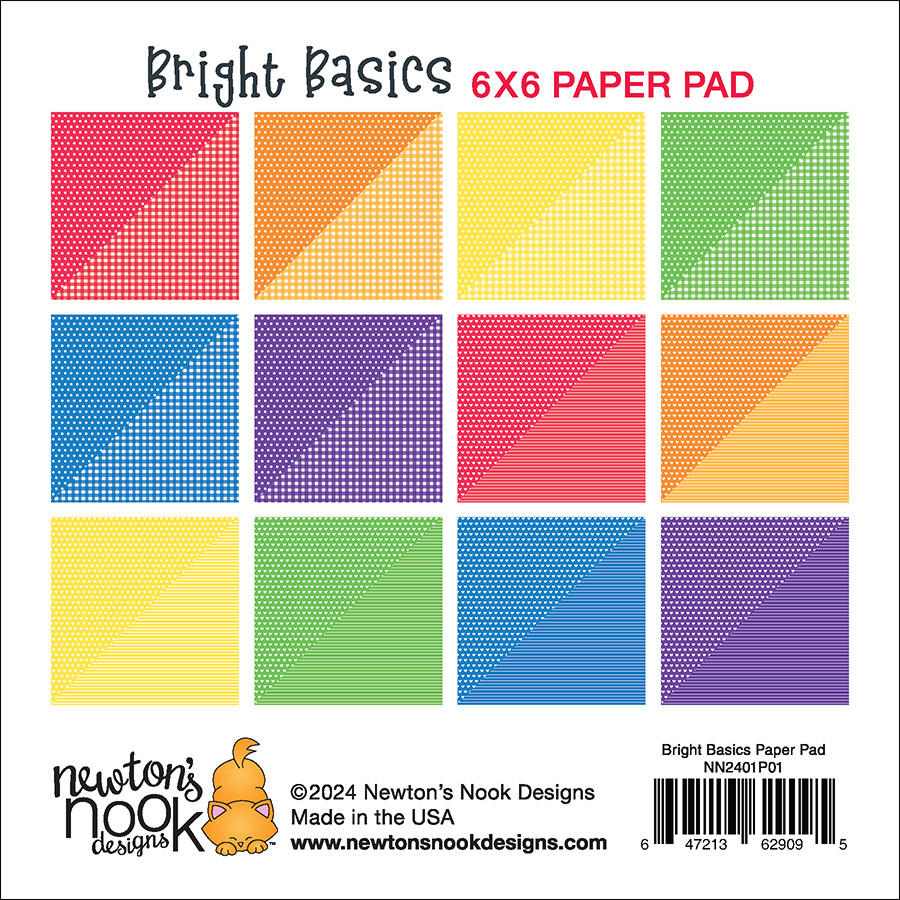 Bright Basics Paper Pad - Newton's Nook Designs
