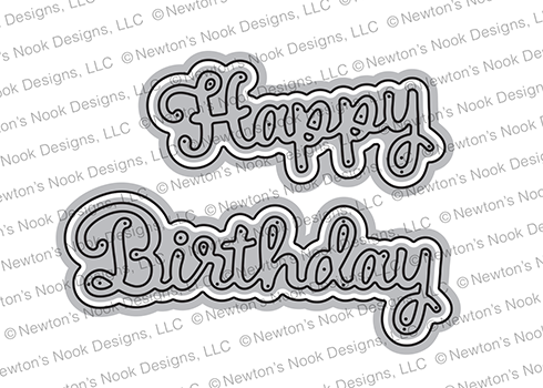 Happy Birthday Die Set