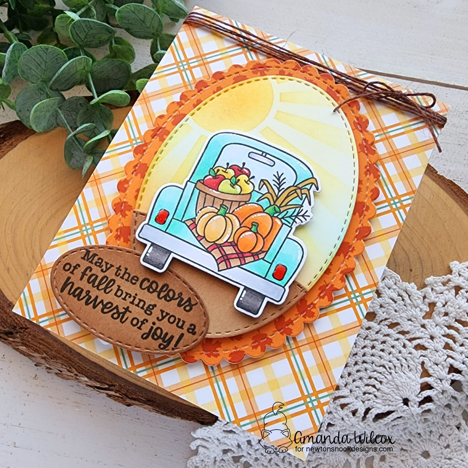 Autumn Paper Pad - Newton's Nook Designs