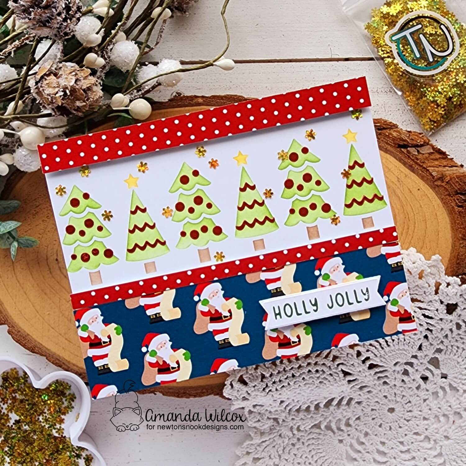 Christmas Time Paper Pad - Newton's Nook Designs