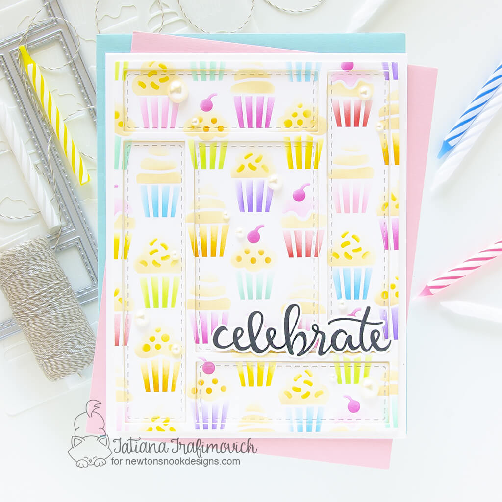 A2 Card Layout Die Set - Newton's Nook Designs