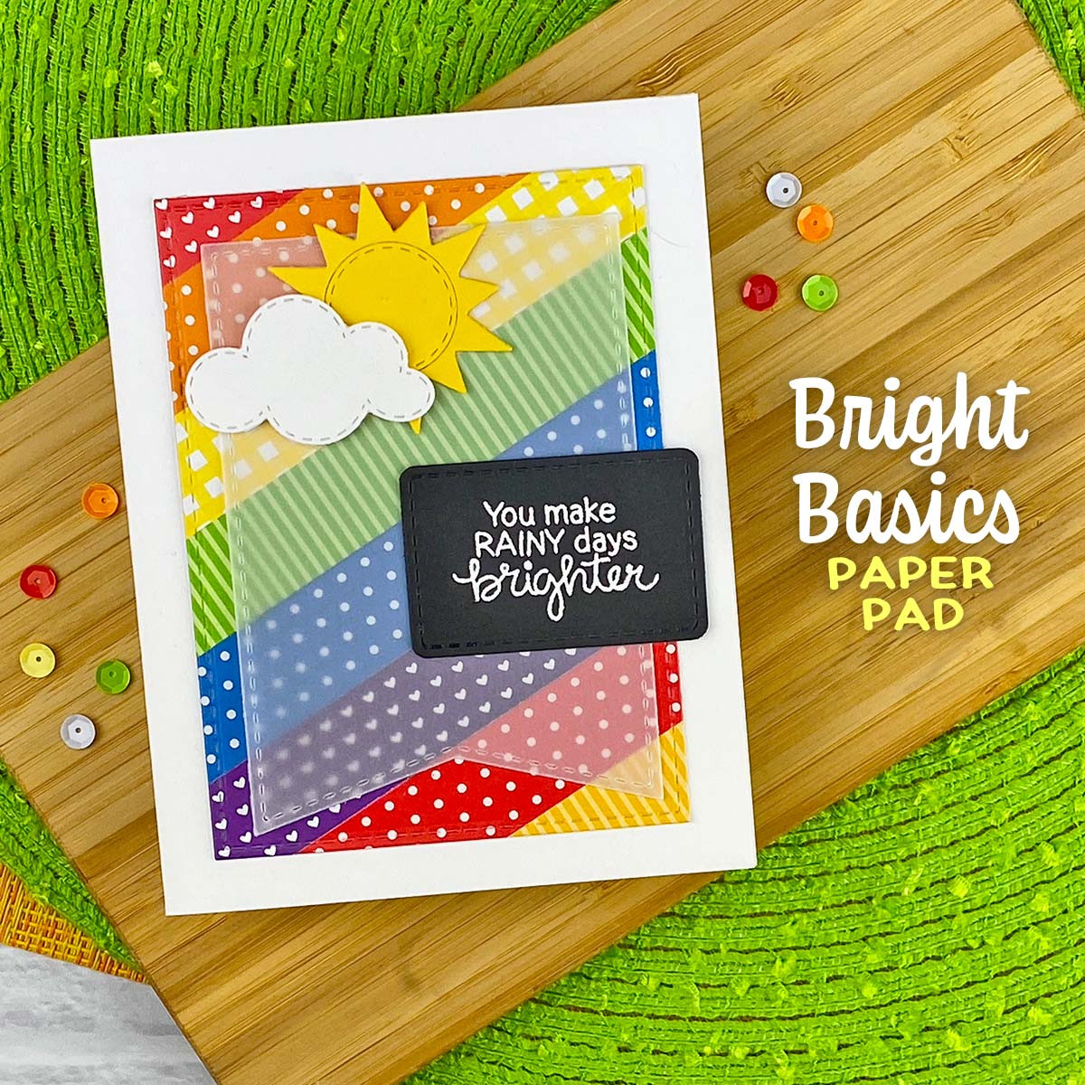 Bright Basics Paper Pad - Newton's Nook Designs