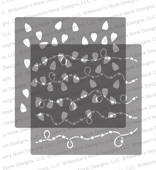 Light Strings Stencil Set - Newton's Nook Designs