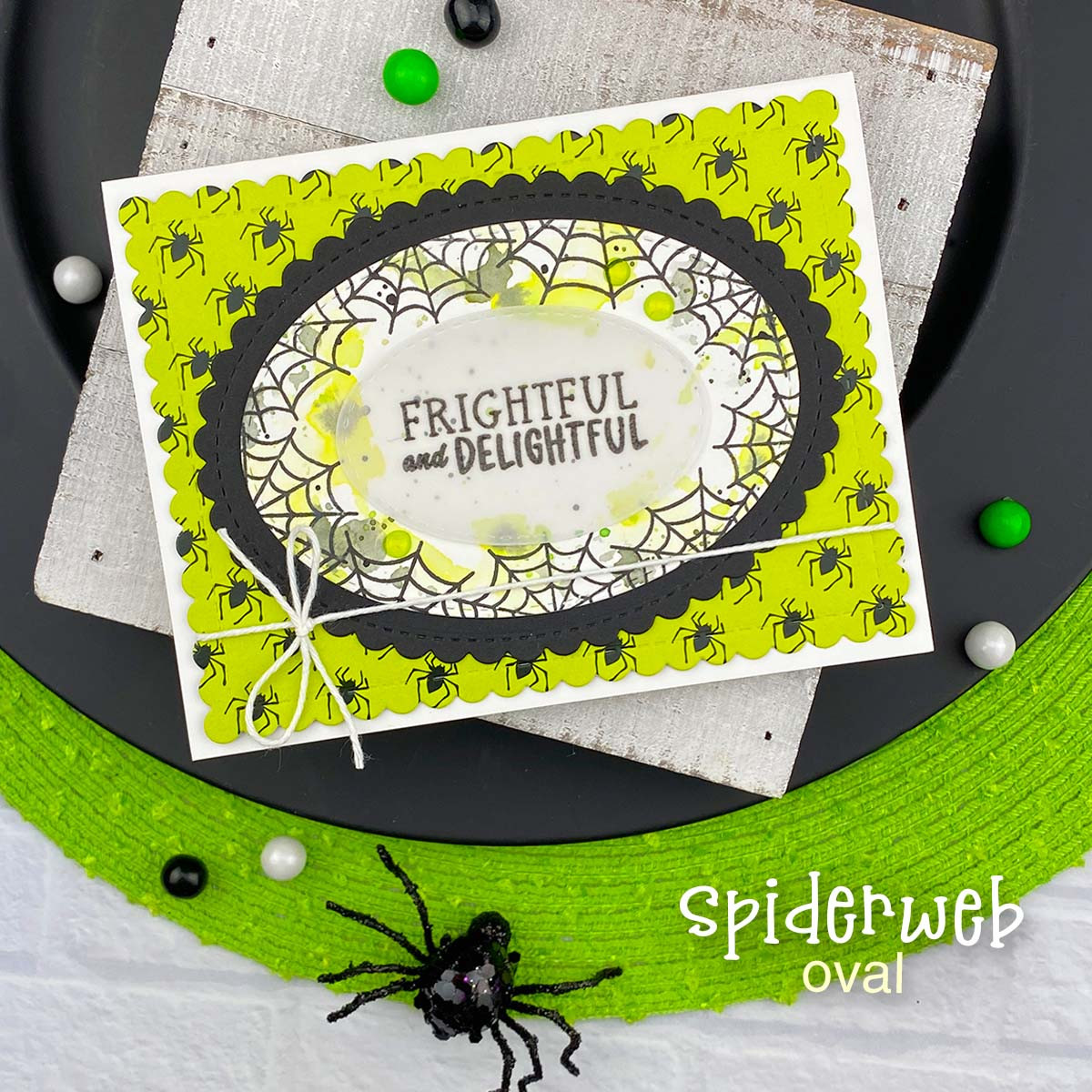 Spiderweb Oval - Newton's Nook Designs