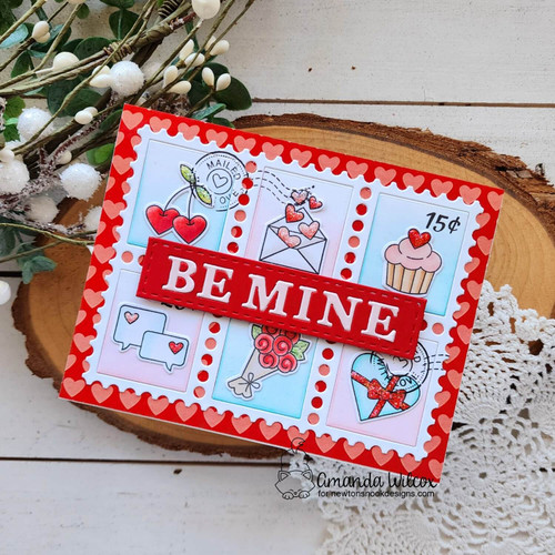 Valentine Word Trio Die Set