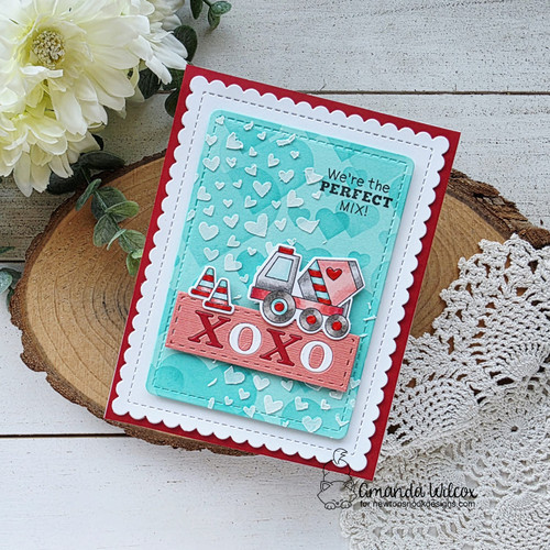Valentine Word Trio Die Set