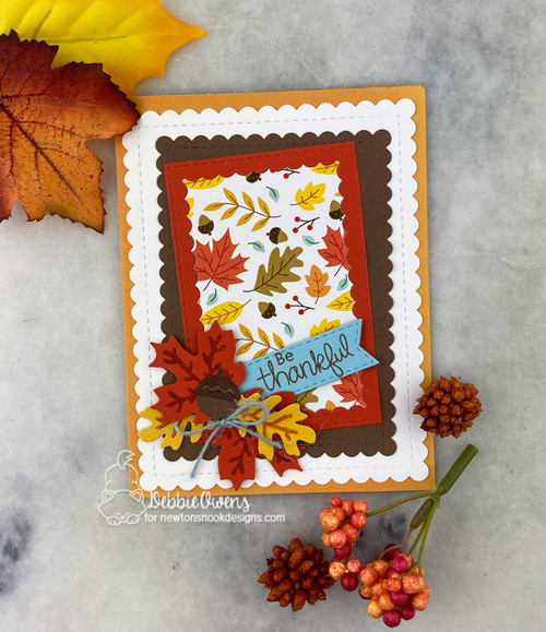 Autumn Paper Pad - Newton's Nook Designs