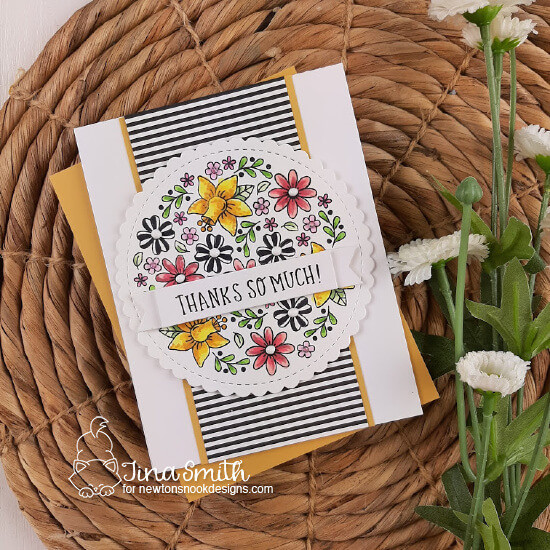 Floral Roundabout - Newton's Nook Designs