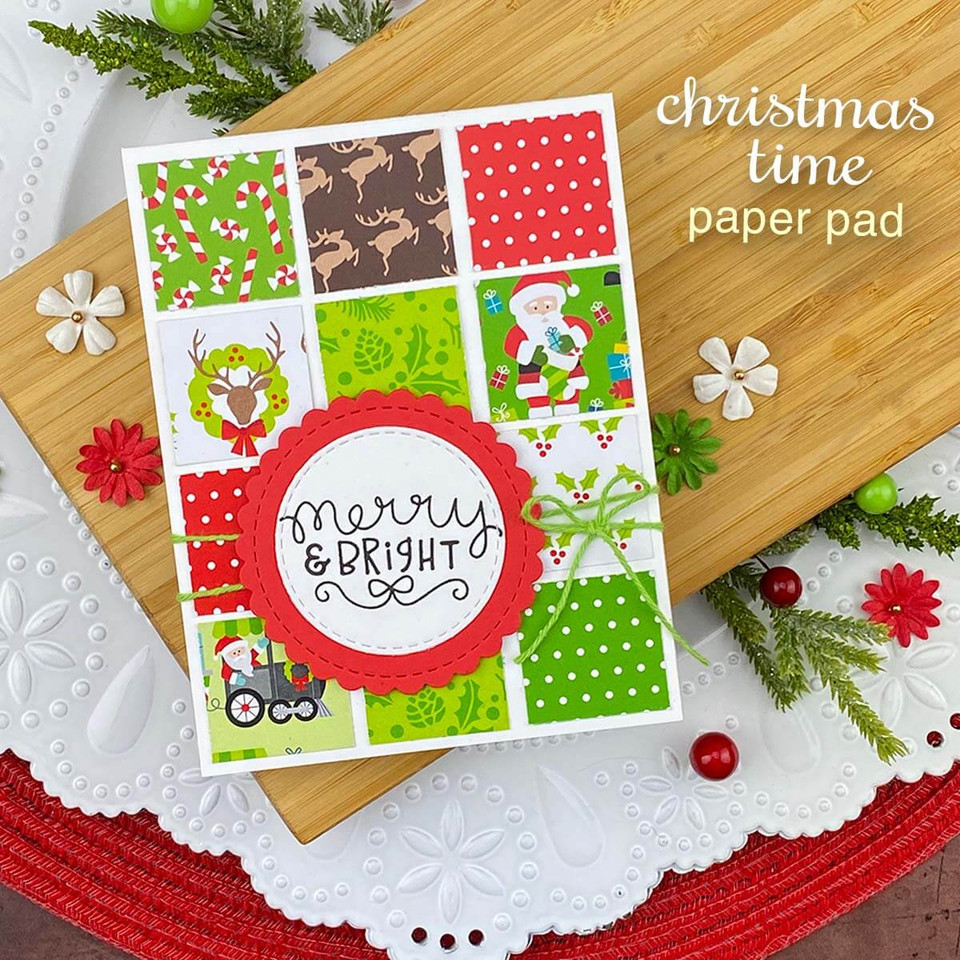 Christmas Time Paper Pad - Newton's Nook Designs