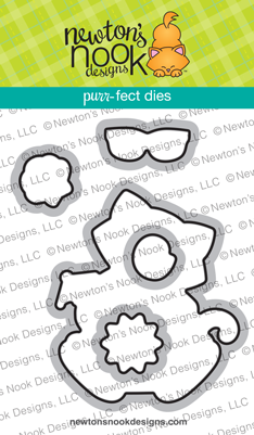 Newton's Happy Meowr Die Set